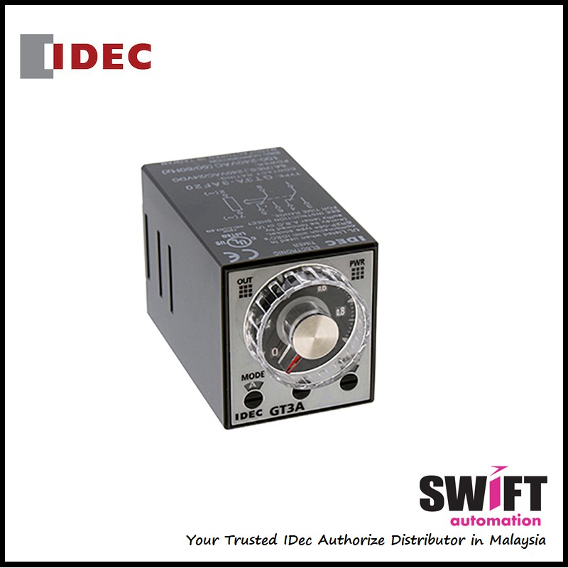 GT3A-3AF20 | GT3A-3AD24 IDEC GT3 Multi-Function Timer | Shopee Malaysia