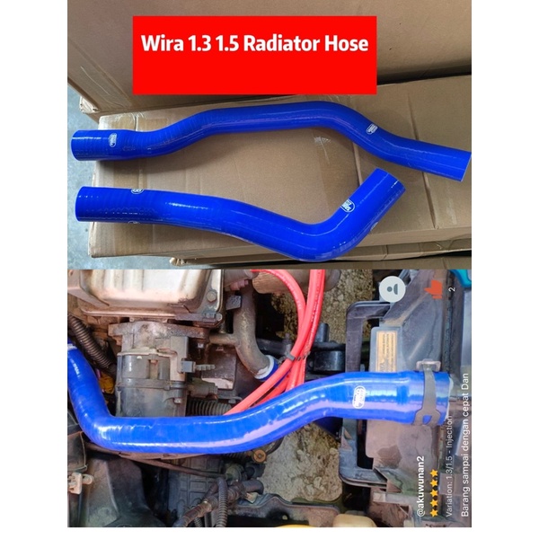 WIRA 1.5 1.3 RADIATOR HOSE SILICONE RADIATOR HOSE PROTON WIRA 1.5 ...
