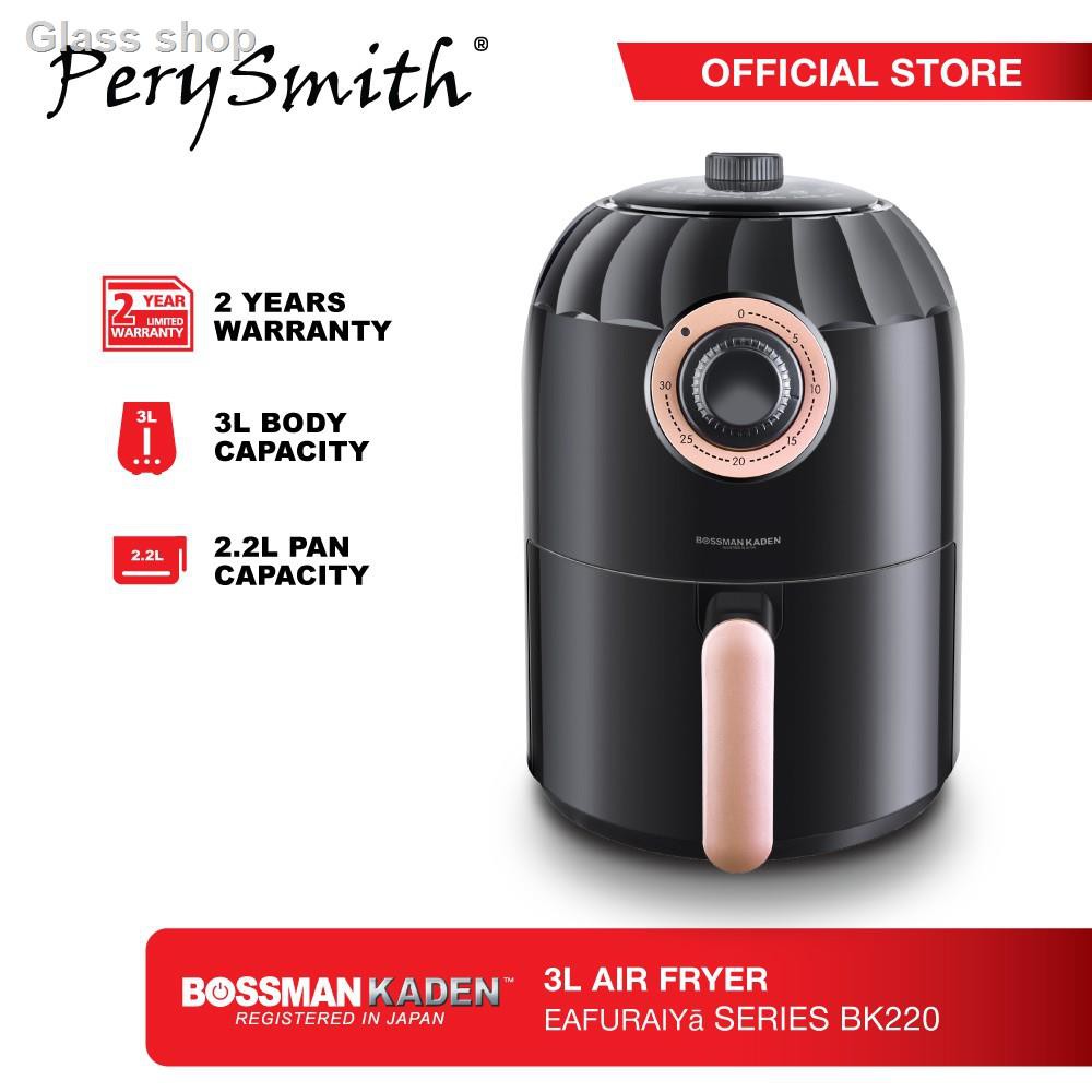 ♛PerySmith 3L Mini Air Fryer X Bossman Kaden BK220 | Shopee Malaysia