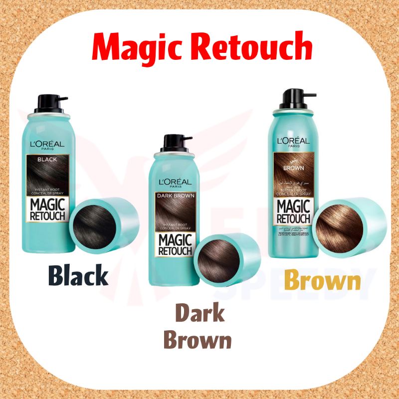 Loreal Paris Magic Retouch Instant Root Concealer Spray (Hair Colouring ...