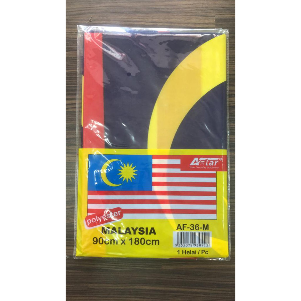 ASTAR MALAYSIA 3X6 FLAG(Polyester) (MALAYSIA BENDERA 3X6)(90cmx180cm ...