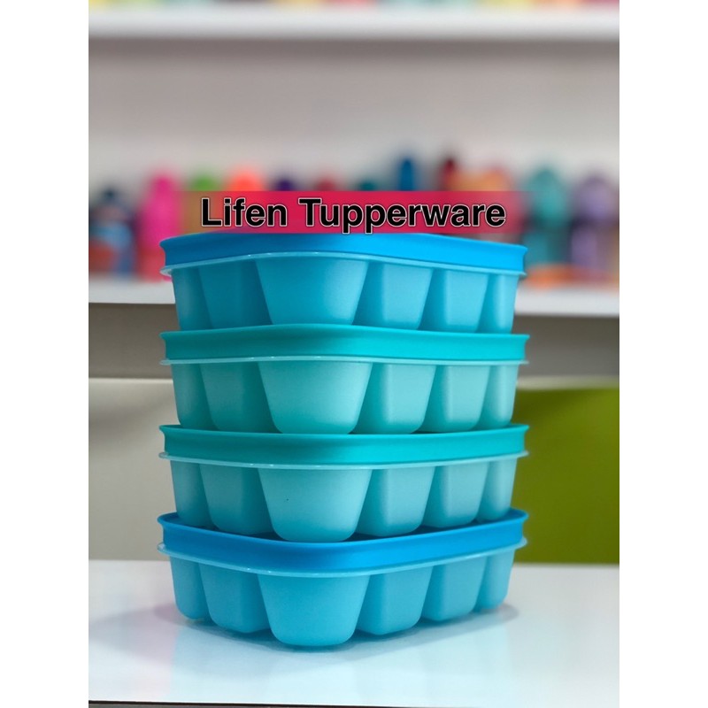 Tupperware Ice Cube Tray With Cover (2 in 1 set) | Shopee Malaysia