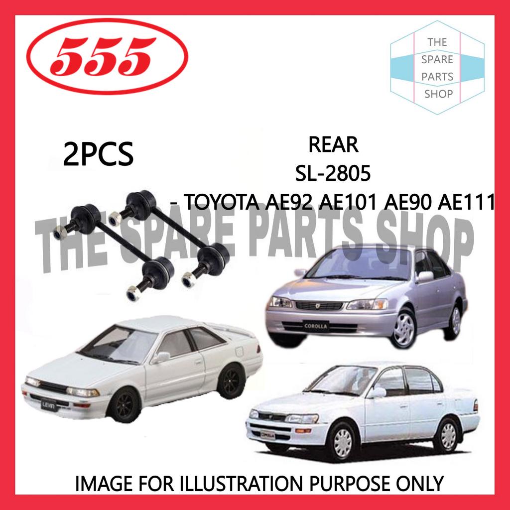 TOYOTA AE92 AE101 AE90 AE111 REAR ABSORBER LINK / STABILIZER LINK RH ...