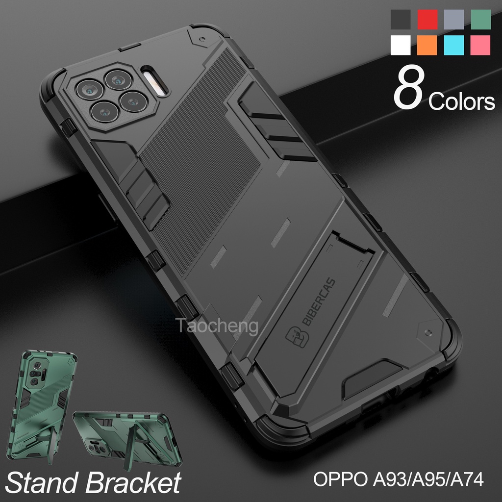 Phone Case For OPPO A93 A95 A74 5G 4G reno 4F Armor Shockproof Casing ...