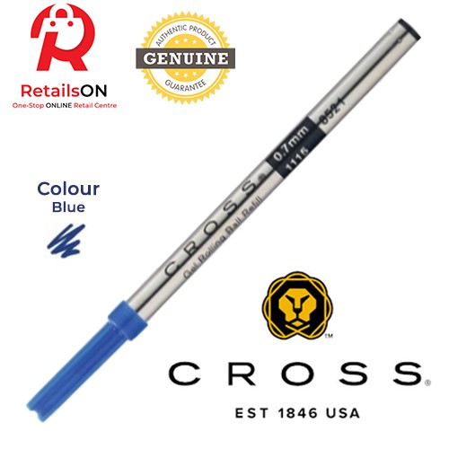 CROSS Refill Rollerball - Blue / Roller Ball Pen Refill 1pc Blue ...