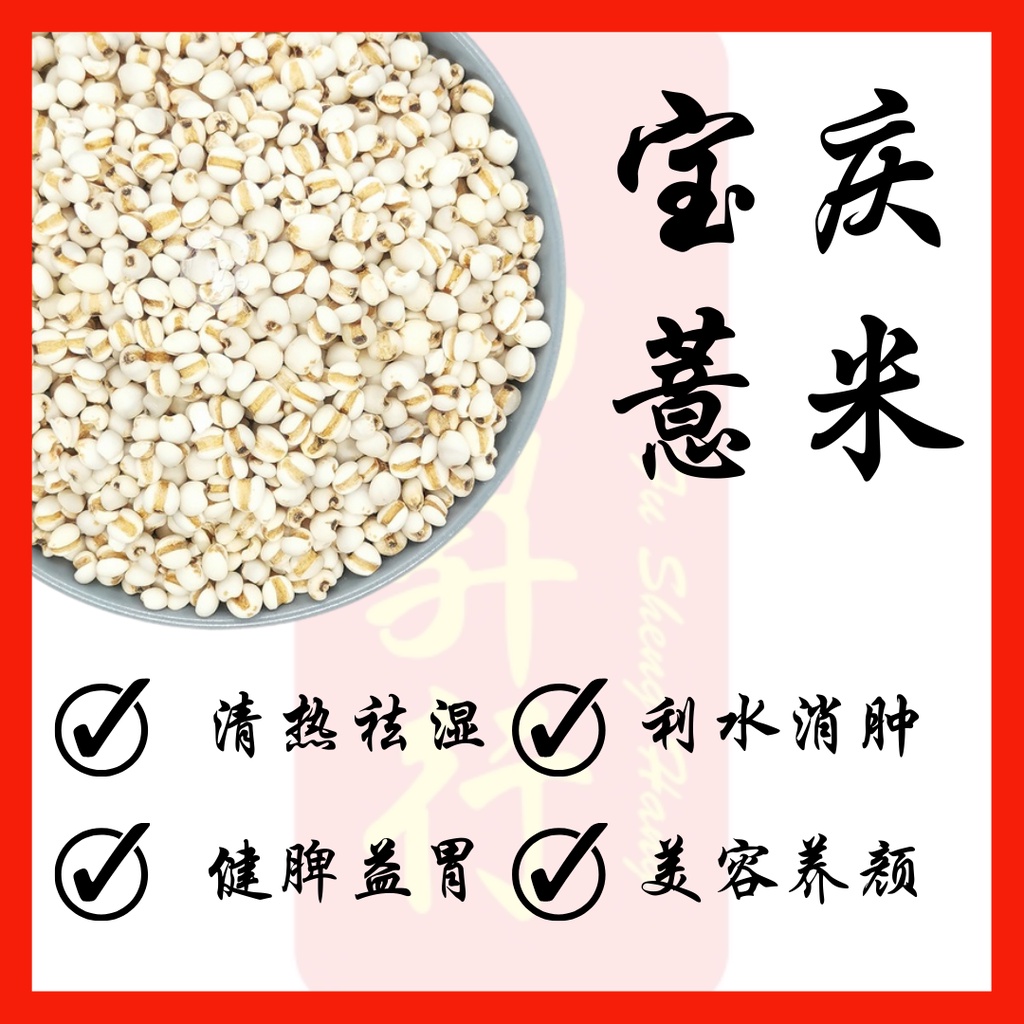 FSH 【正】中国薏米 PURE BARLEY CHINA / BARLI CHINA 200G/500G/1KG | Shopee Malaysia