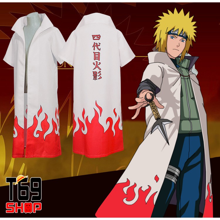 Fourth Hokage Minato cosplay cape - Naruto anime | Shopee Malaysia