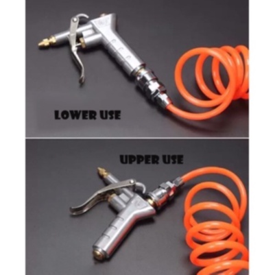 2 Way Function Air Gun Compressor Pneumatic Spray Gun Air Blow Powerful ...