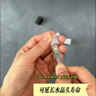 RJ45 Ethernet Cable End Caps - Network Connector Dustproof Cap ...