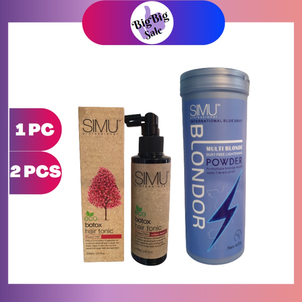 Simu Professional Botox Ginseng Organic Hair Tonic 165ml / Simu ...