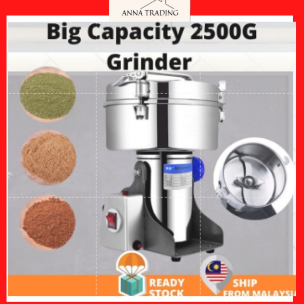 🔥Ready stock🔥 Heavy Duty Big Capacity 2500G Stainless Steel Commercial ...