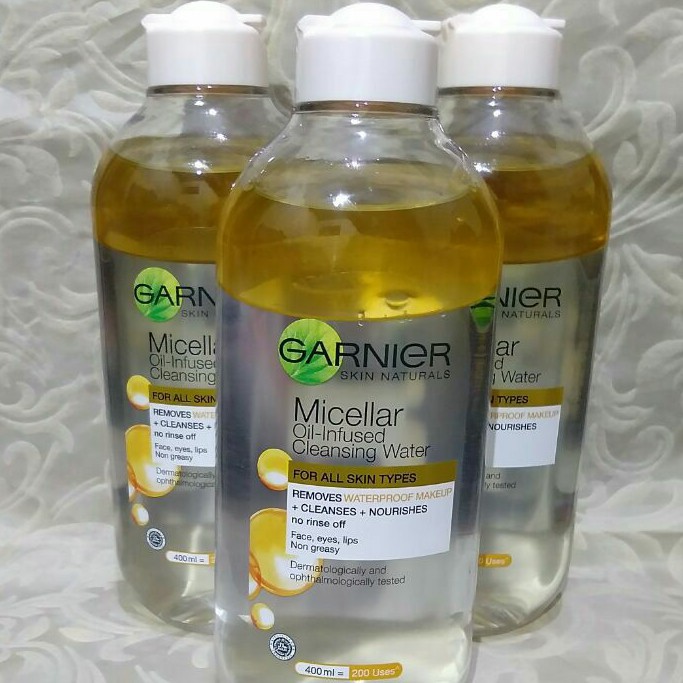 Garnier Micellar Yellow Oil-Infusion Cleansing 400ML | Shopee Malaysia