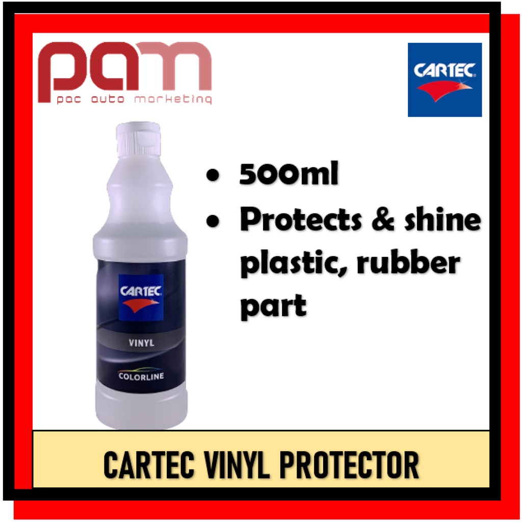 CARTEC Vinyl - Plastic Rubber Perfect Protection - New look New shine ...
