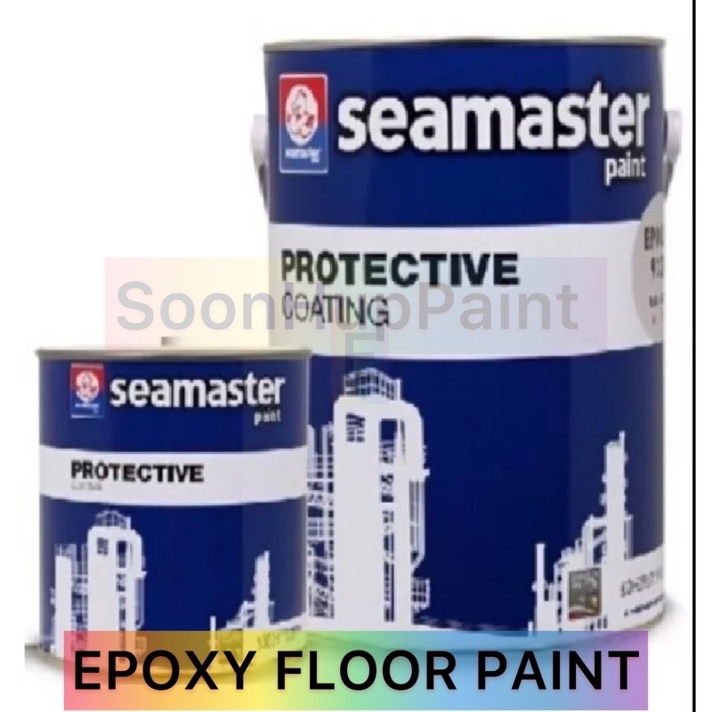 Seamaster Epolux 9320 Epoxy Floor Coating / Cat Lantai / 4L Epoxy Paint + 1L Hardener | Shopee ...