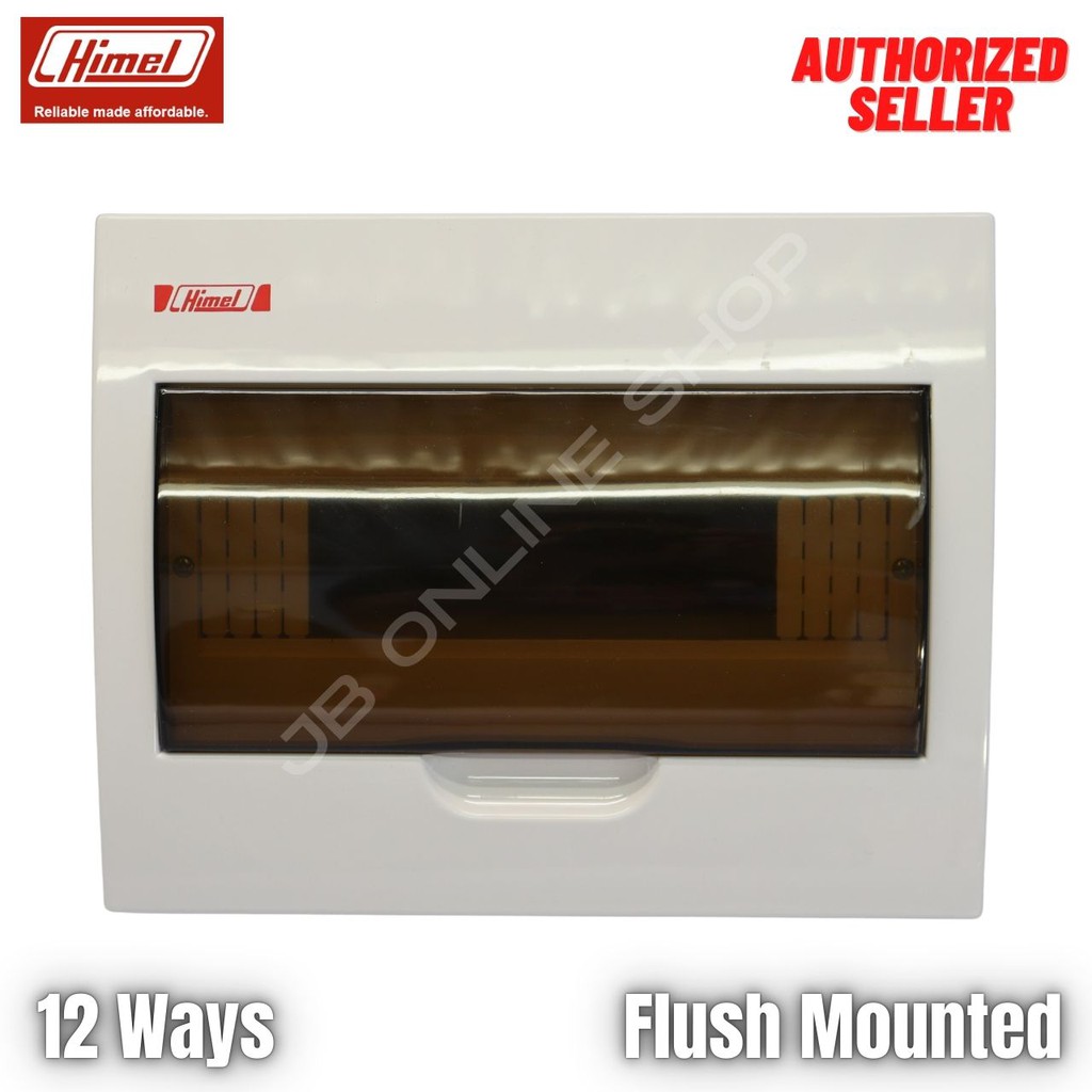 Himel Distribution Box 12 Ways with 63A 2 Pole 12 Pins Busbar | Shopee ...
