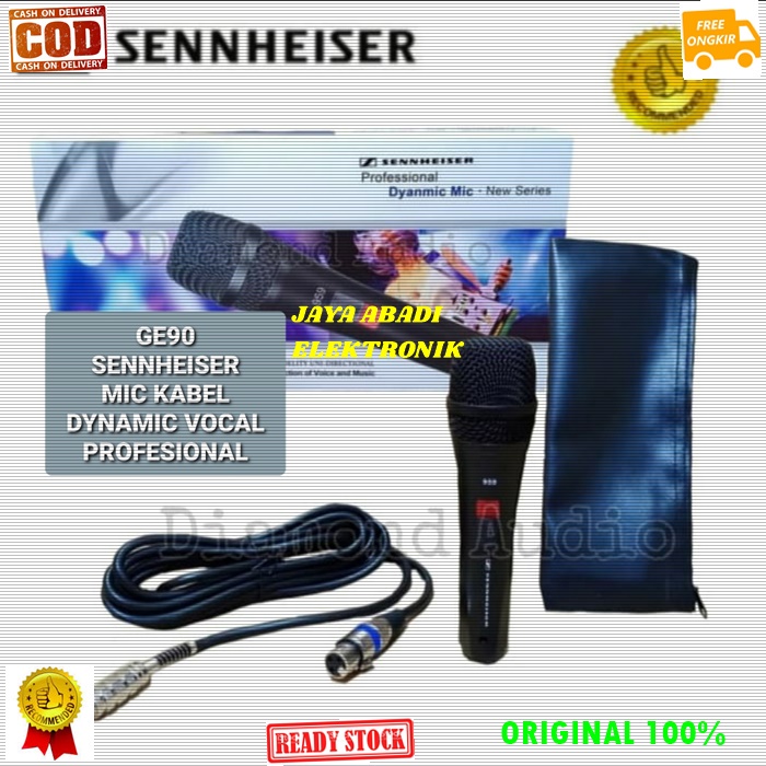 Senheizer SENNHEISER MIC CABLE KARAOKE LEGENDARY DYNAMIC MICROPHONE ...