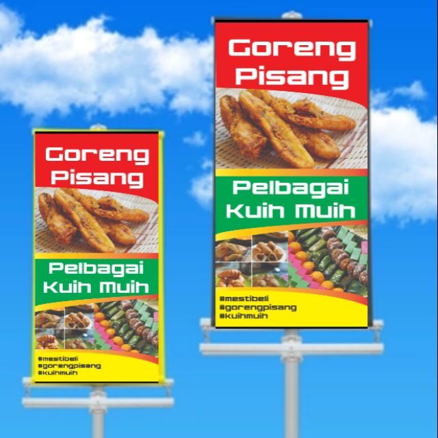 BANTING 2X4 GORENG PISANG & PELBAGAI KUIH MUIH (Readymade Design ...