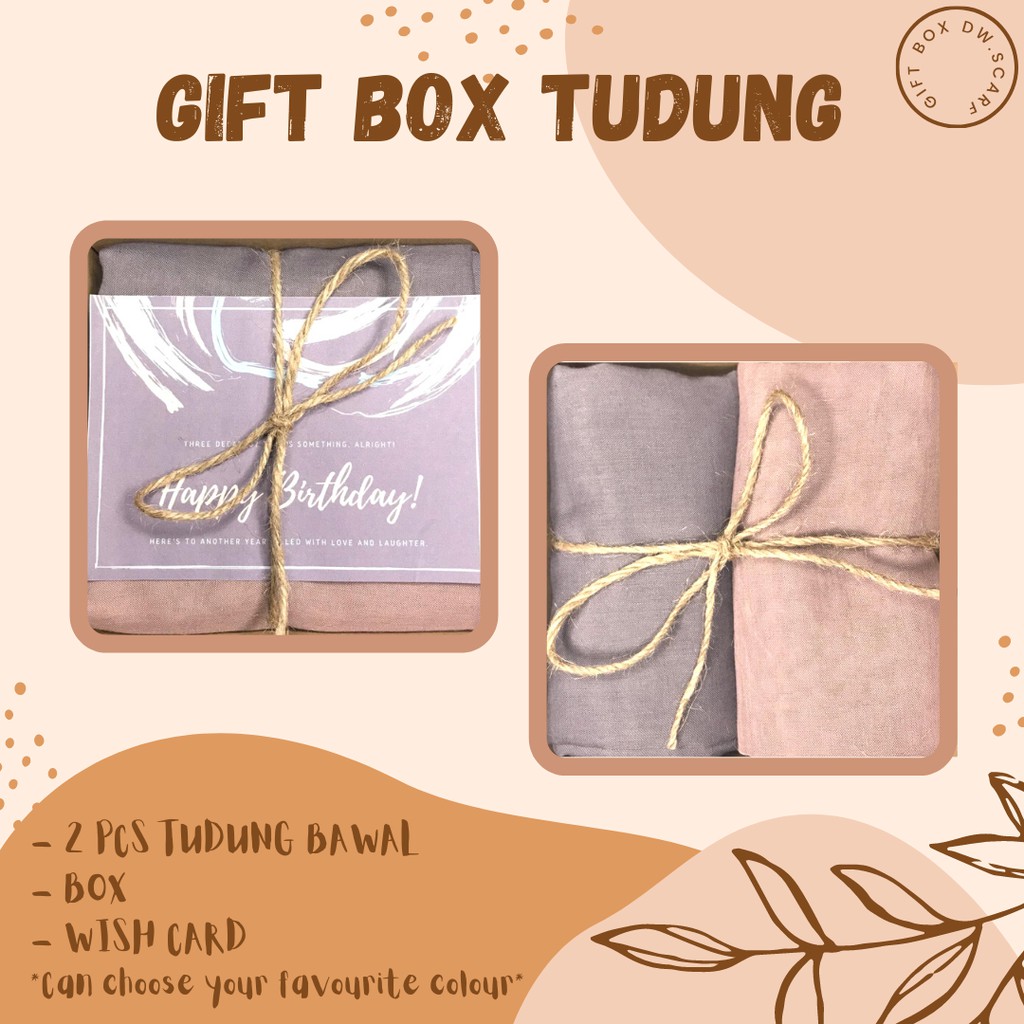 Gift Box | Gift Box Tudung | Gift Box Murah | Gift For Girlfriend ...