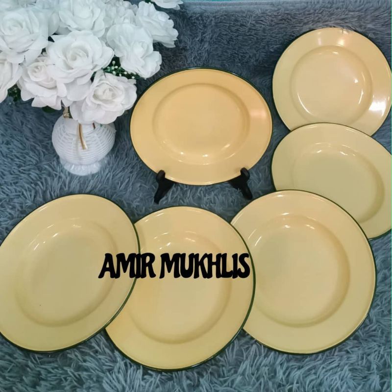 SET PINGGAN NASI AYAN ENAMEL 6-12BIJI | Shopee Malaysia