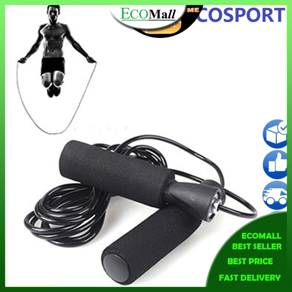 Skipping ropes 10 Feet Weight Jump Rope Jumping Rope Tali Lompat Soft ...