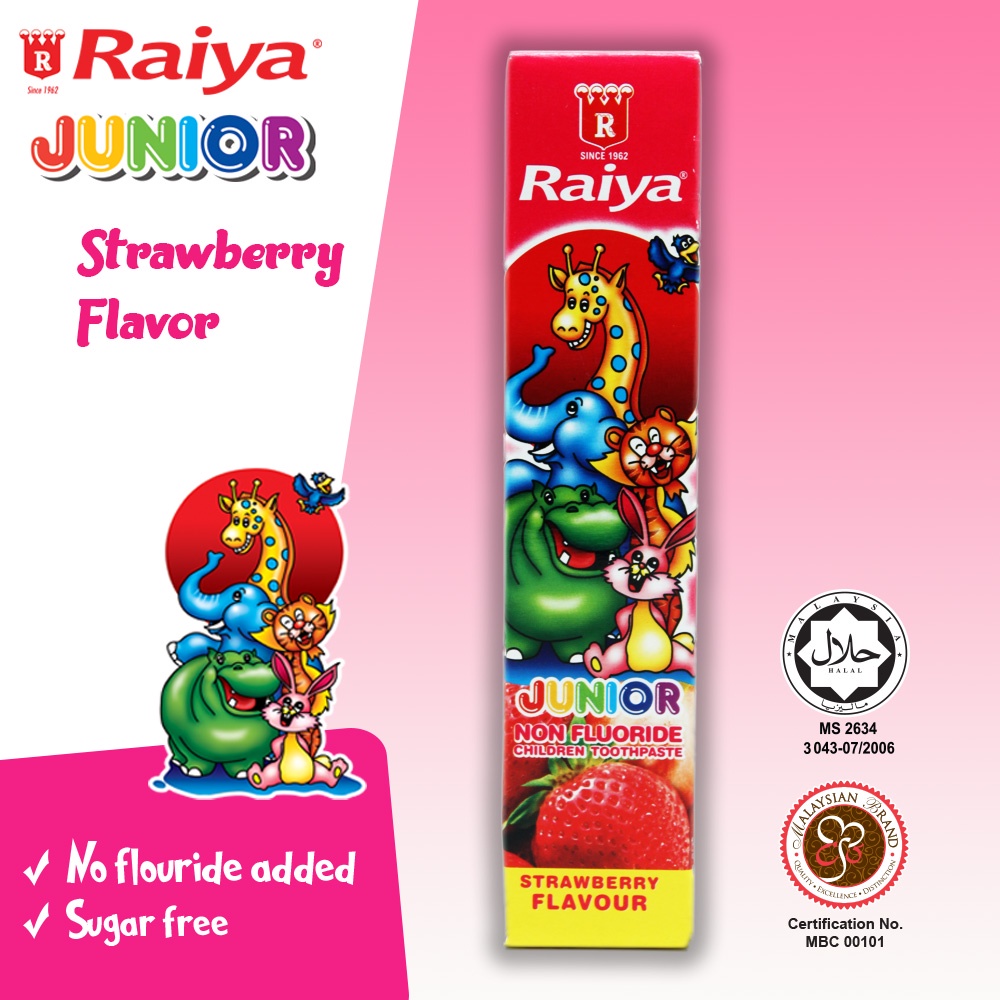 Raiya Junior Toothpaste 75g Single Pack | Shopee Malaysia
