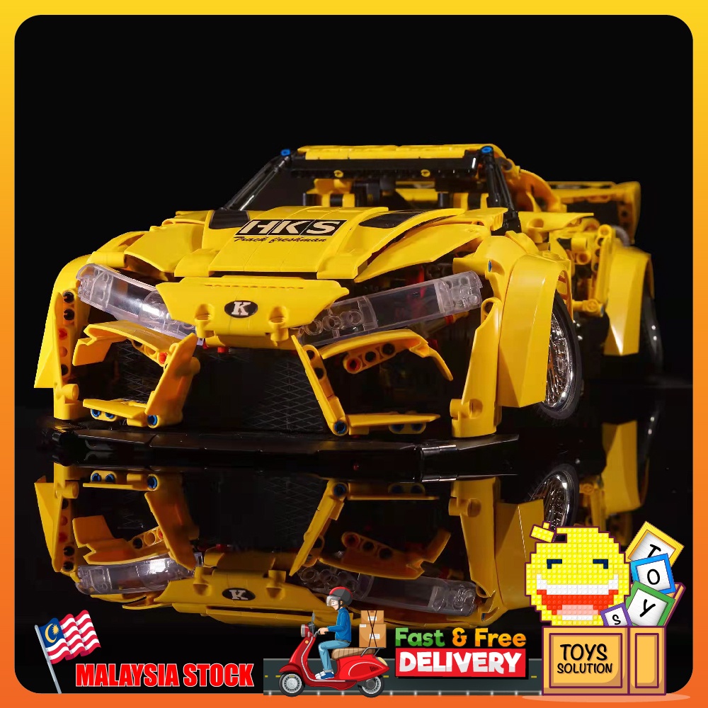 K BOX 1:10 Toyota Supra Sport Car Building Blocks 10249 Toys Bricks ...