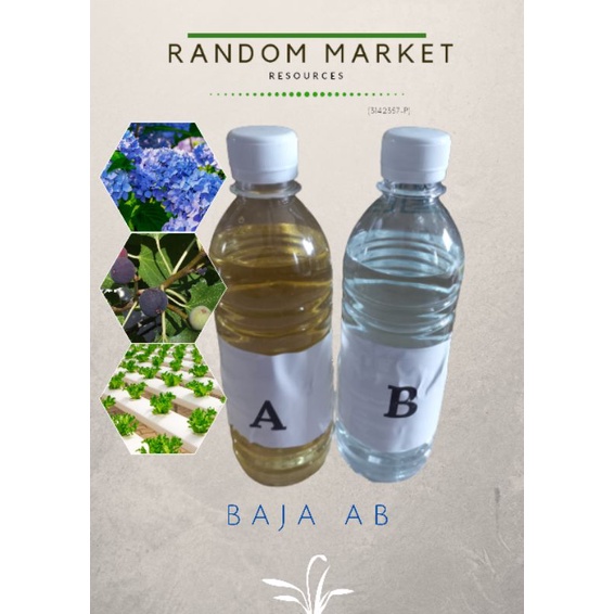 🔥BAJA AB MURAH🔥 Fertigasi Hidroponik 500ml Fertilizer | Shopee Malaysia