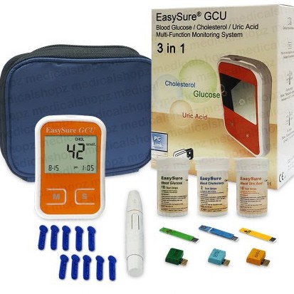 EASYSURE 3 IN 1 MULTI-FUNCTION MONITORING SYSTEM (BLOOD GLUCOSE ...