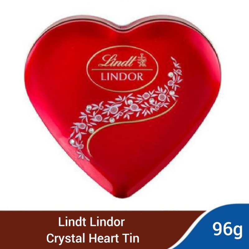 Lindt Lindor Crystal Heart Tin, 96g | Shopee Malaysia