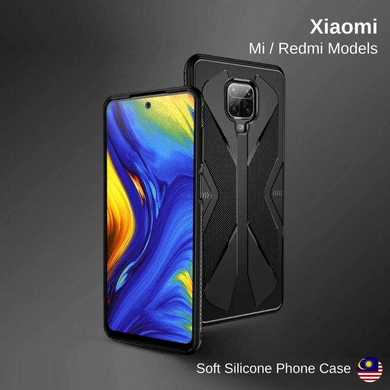 Redmi Note 9 9S Pro Max TPU Soft Phone Case Silicone Shockproof Cover ...
