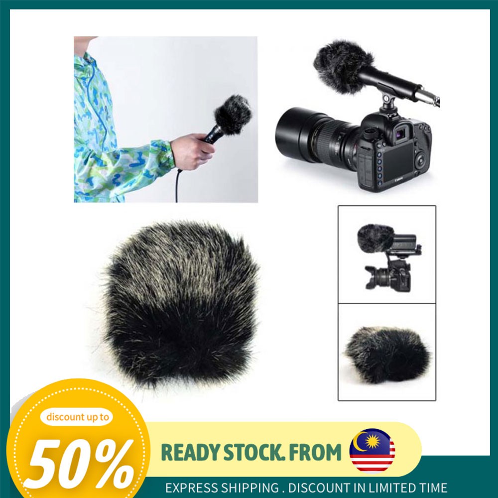 🔥 Ready Stock 🔥 Concept F MF Outdoor Microphone Furry mic Windscreen ...