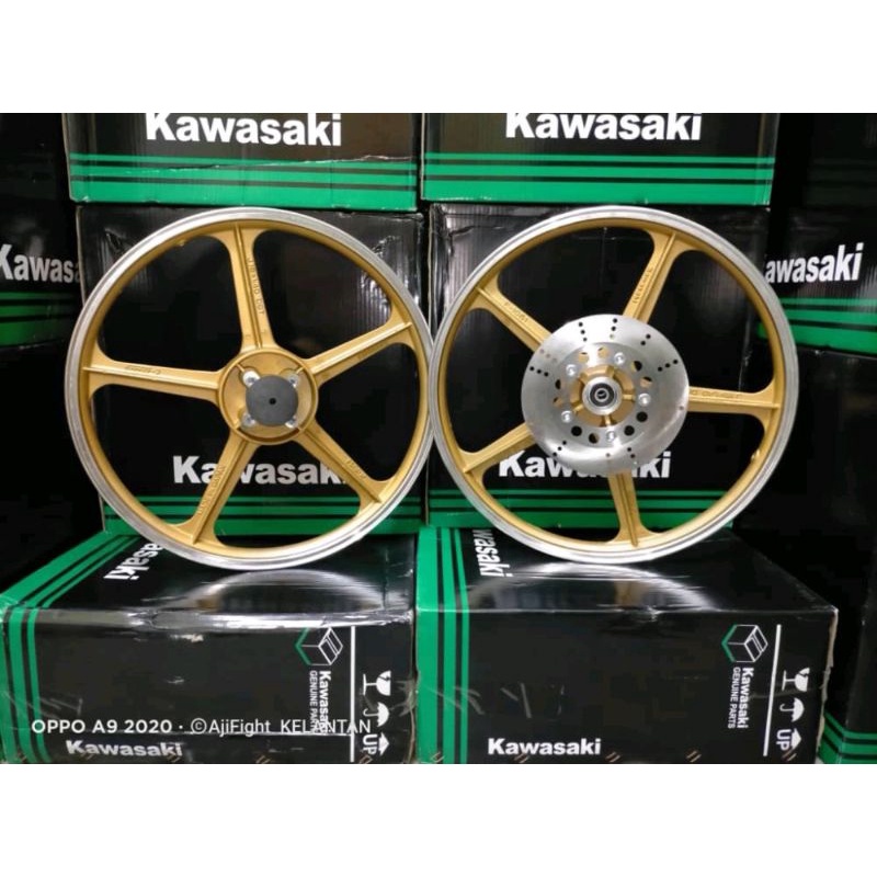 AR-80 / GTO saiz 18 kotak kawasaki colour gold & black AR80 5L GTO 7L ...