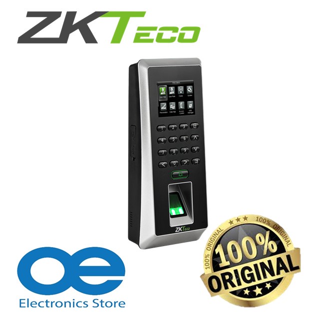 ZKTeco F21 LITE + ZK-ADMS Door Access 2.4-inch Color Screen Fingerprint ...