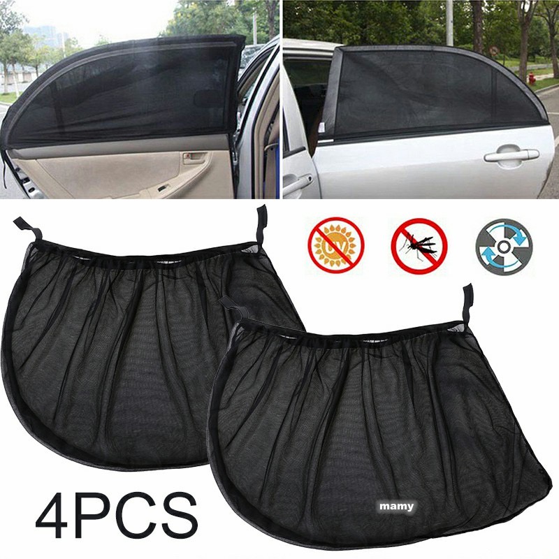 Car Sunshade Anti-mosquito Net Car Sun Shade Curtain /Yarn Car Curtain ...