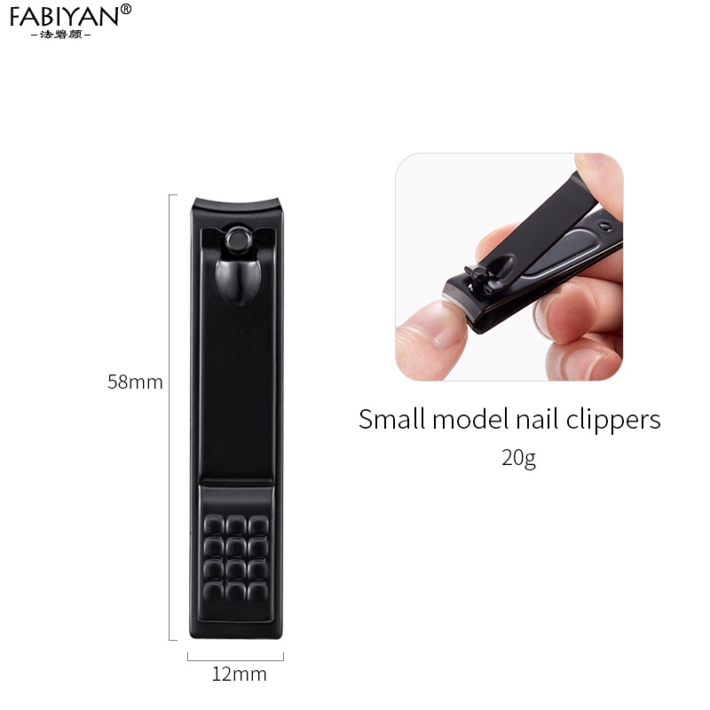 stainless steel baby nail clipper for kids or adult mini nail cutter ...