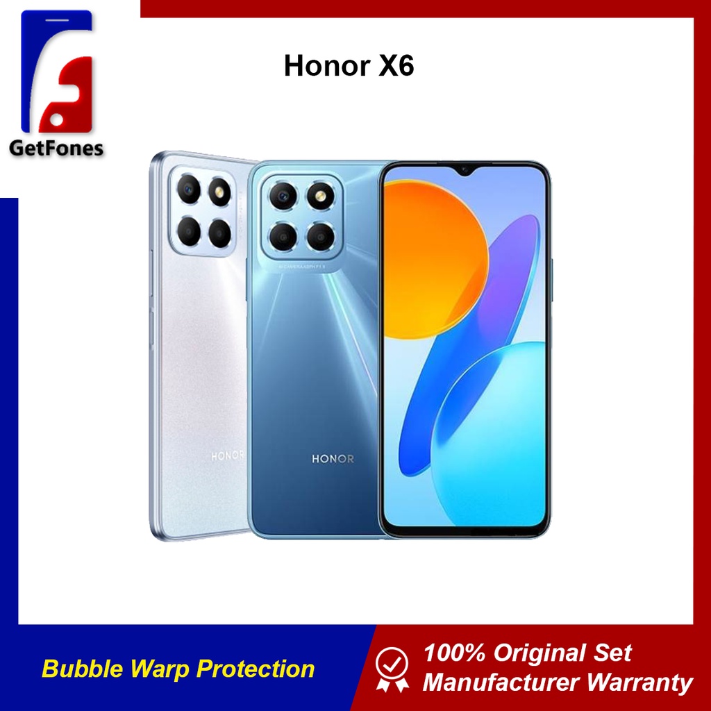 HONOR X6 [ 4GB RAM + 128GB ROM ] - 1 Year Warranty by Honor Malaysia | Shopee Malaysia