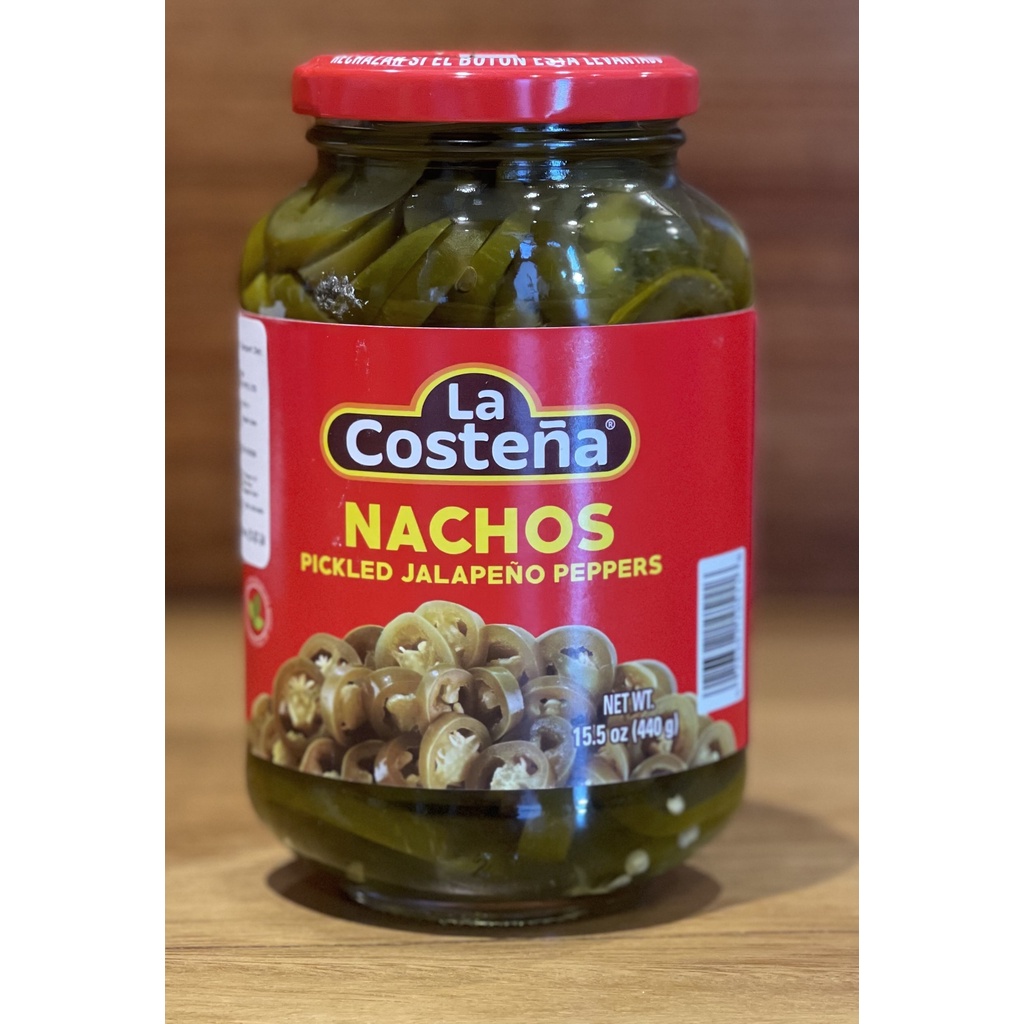 La Costena Nacho Sliced Jalapeno Pepper in Glass Jar 440g - Mexico ...