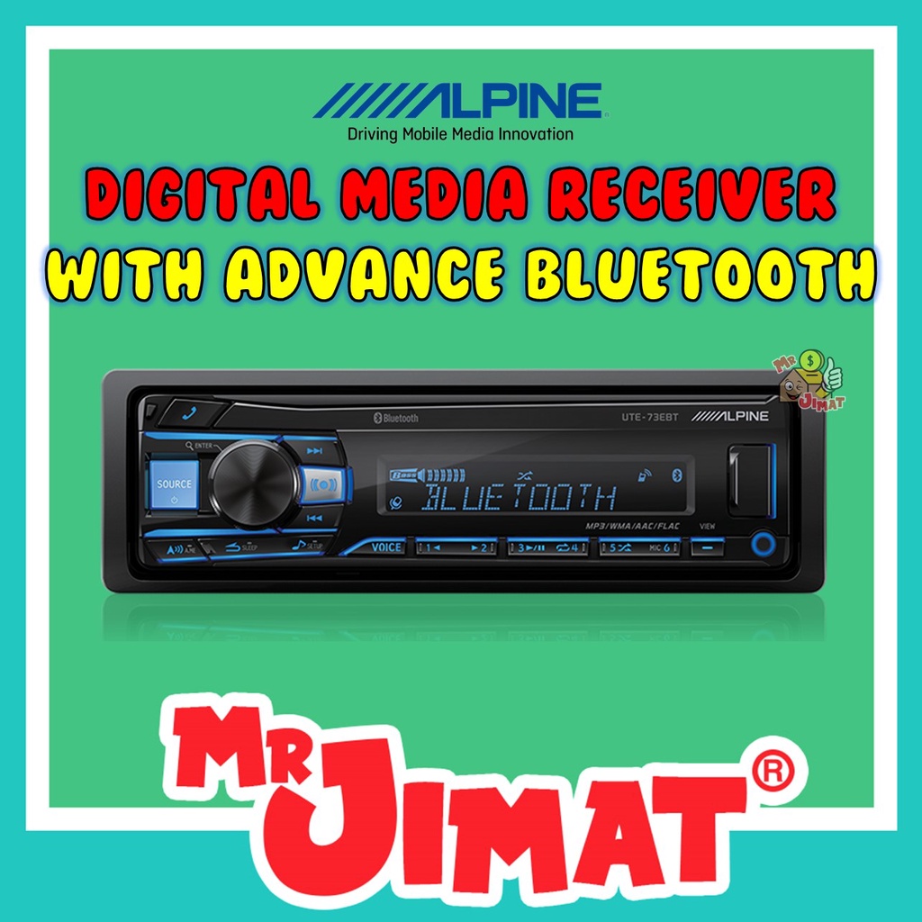 ALPINE Digital Media Receiver, UTE-73EBT | Shopee Malaysia