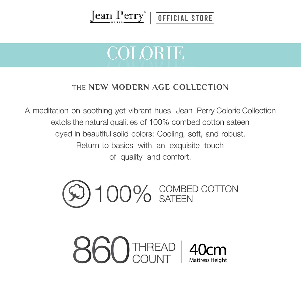 Jean Perry Colorie Fitted Bedsheet Set_KING (without Comforter / Quilt ...
