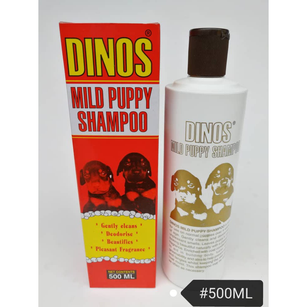 Dinos Mild Puppy Dog Shampoo (500ml) | Shopee Malaysia