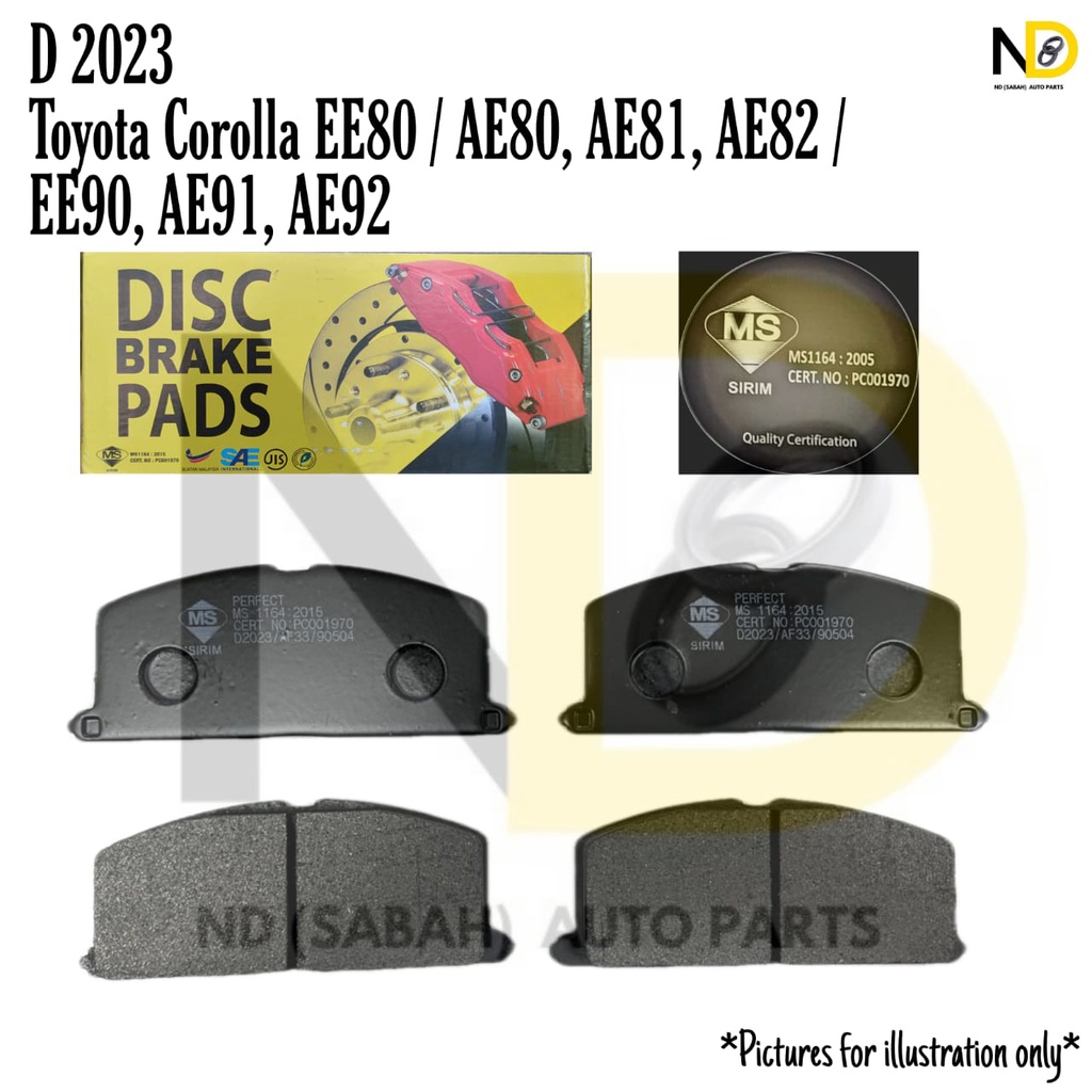 TOYOTA COROLLA AE80 / AE81 / AE82 / AE91 / AE92 / EE80 / EE90 D2023 ...