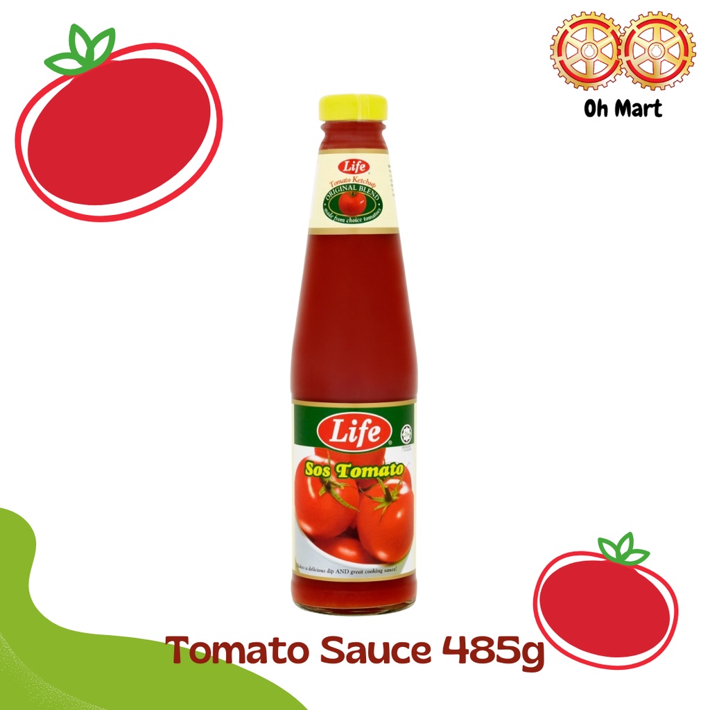 Life Sos Cili/Tomato/Lada Hitam 485/500g | Shopee Malaysia