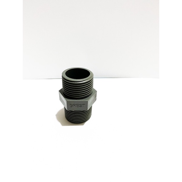 Paralon/pvc Double Nipple AW 3/4" Water Pipe Fittings/Connections ...