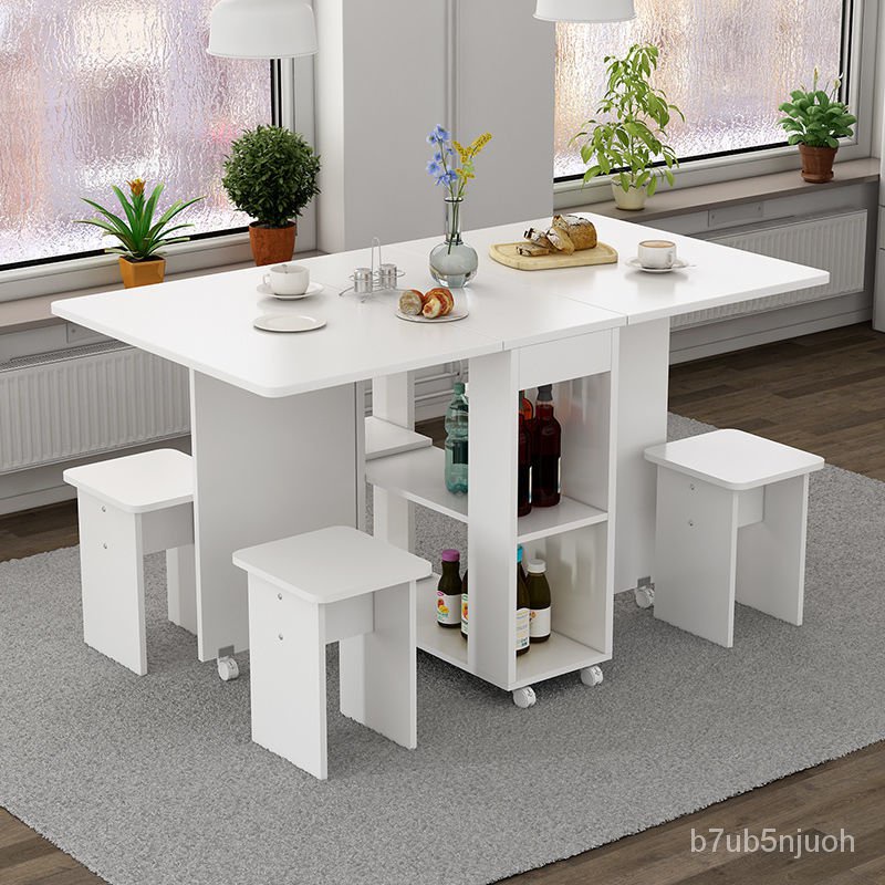 Folding Table Dining Table Household Small Apartment Simple Small Multi ...