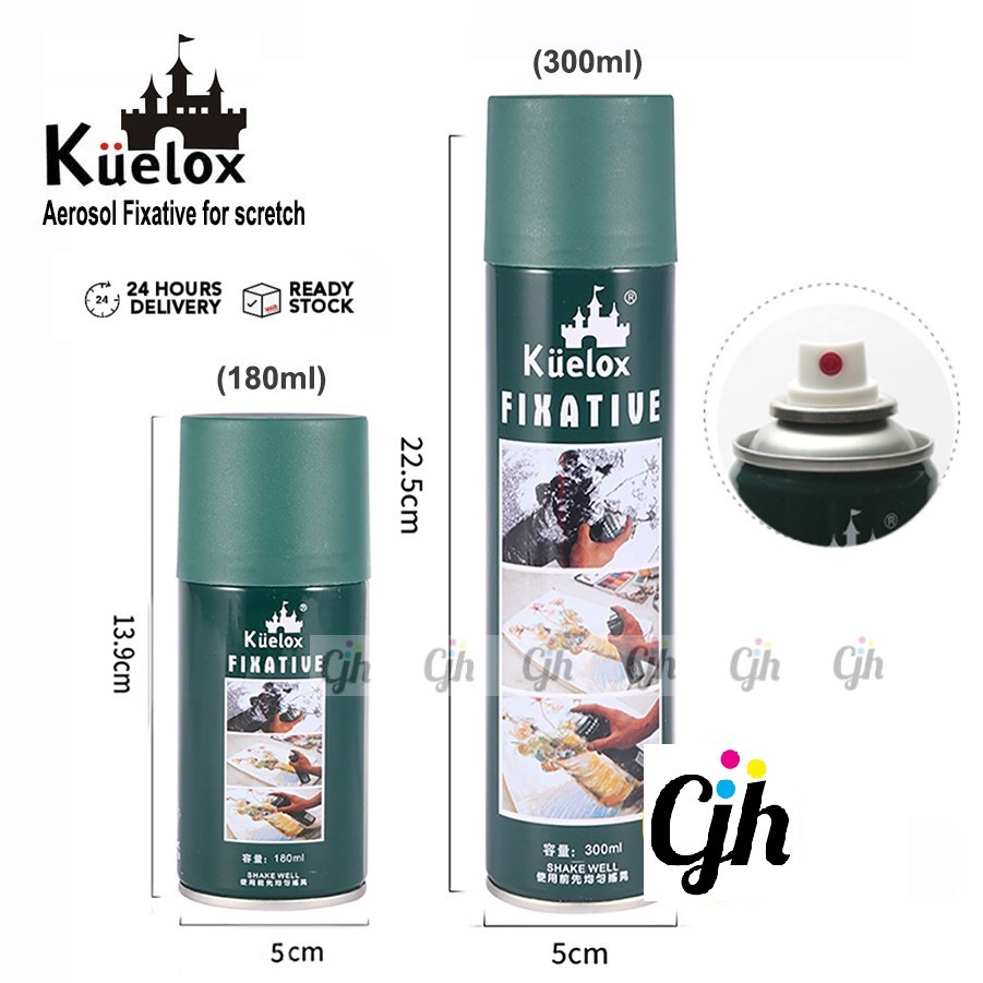 Inkjet KUELOX Fixative Varnish Spray (Inkjet Waterproof Spray) - (ROAD ...