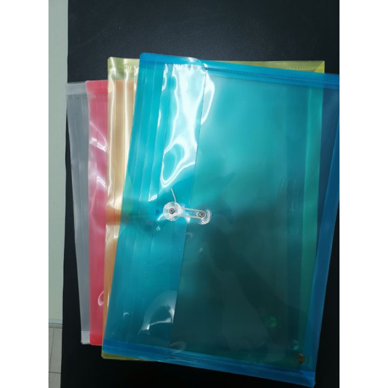 envelope plastic pocket file for A4 paper | Shopee Malaysia