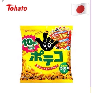 日本 桃哈多 环状马铃薯零食 海苔味 71g Japan Tohato Poteco Norishio Potato Ring Snack ...