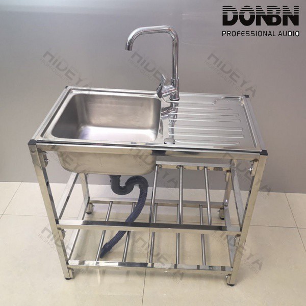 Quality Stainless Steel Sink with Stand Platform Sink Single Sink Floor ...