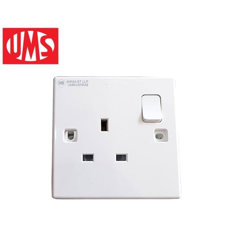 UMS 2913A 13A SWITCH SOCKET OUTLET | Shopee Malaysia