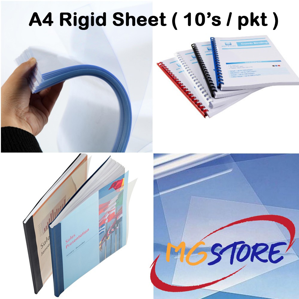 A4 Rigid Sheet ( 10pcs / pkt ) | Shopee Malaysia
